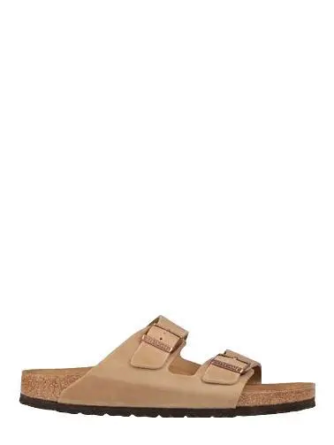 BIRKENSTOCK Sandals In Soft Leather - Beige
