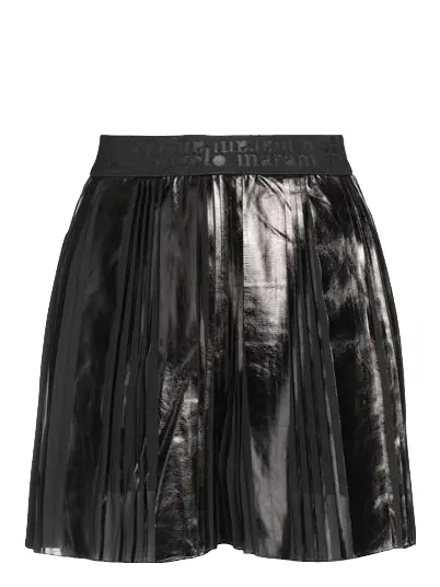 ANGELO MARANI Pleated Shorts - Black