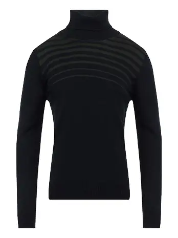TSD12 Turtleneck Lightweight Knit Top - Navy