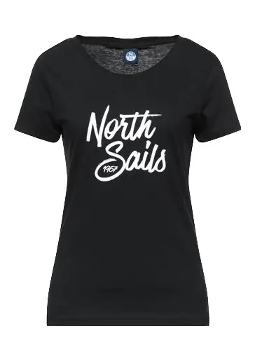 NORTH SAILS Logo-print Cotton T-shirt - Black