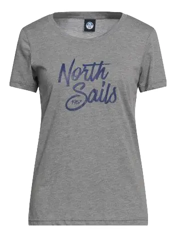 NORTH SAILS Logo-print Cotton T-shirt - Grey