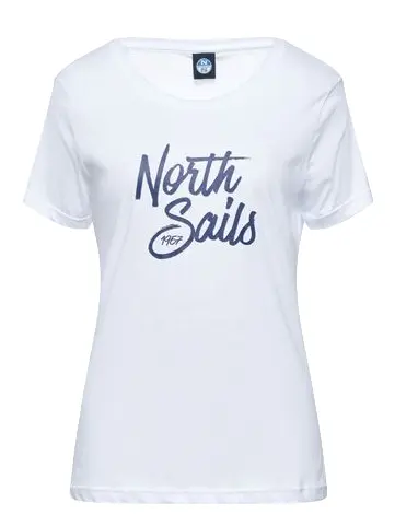 NORTH SAILS Logo-print Cotton T-shirt - White