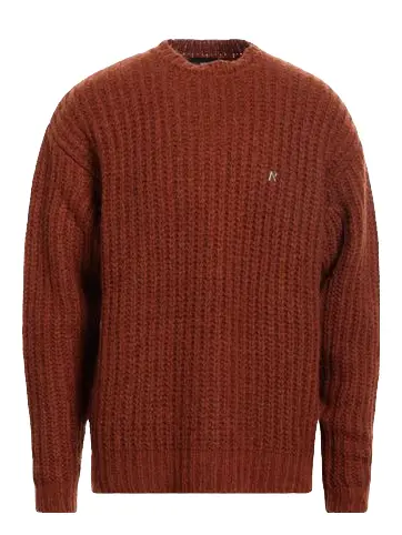 REPRESENT Sweater In Acrylic, Polyamide, Wool, And Mohair Wool Blend - Brown