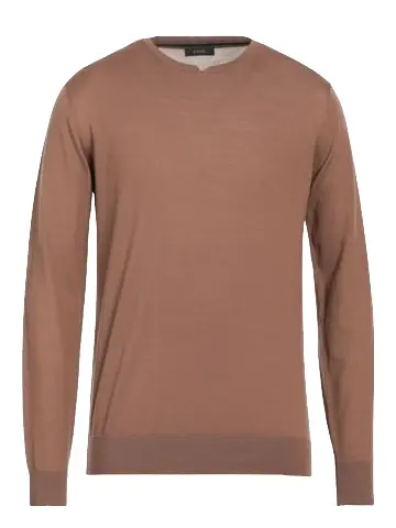 KAOS Wool Crewneck Sweater - Brown