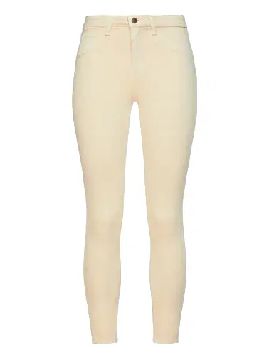 L'Agence Cotton-blend Skinny Jeans - White