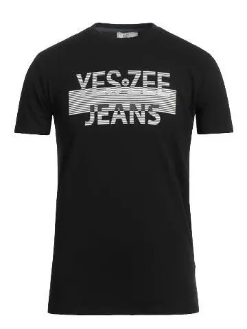 YES ZEE BY ESSENZA T-shirt Size Cotton, Elastane - Black