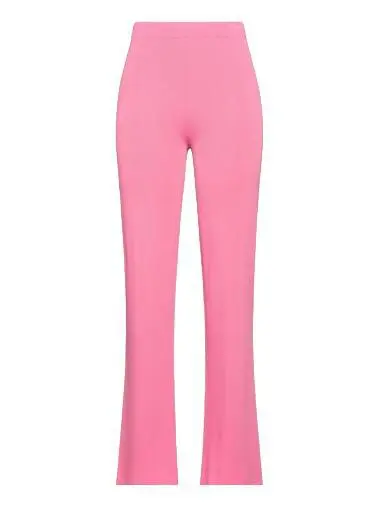 VICOLO Flared Knit Pants - Pink