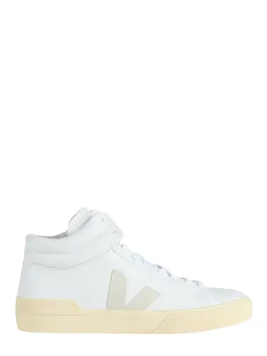 VEJA Minotaur Leather High-top Sneakers - White