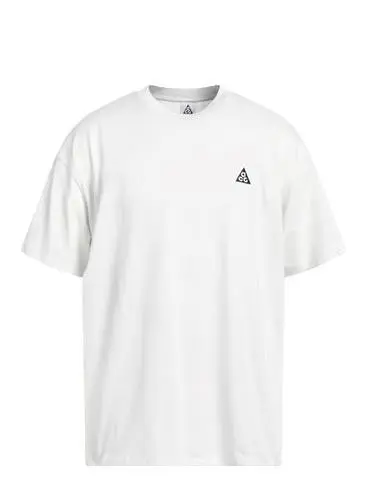 Nike T-shirt Size Polyester, Cotton - White