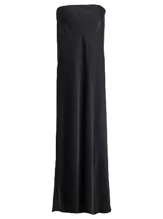 Topshop Maxi Strapless Dress - Black