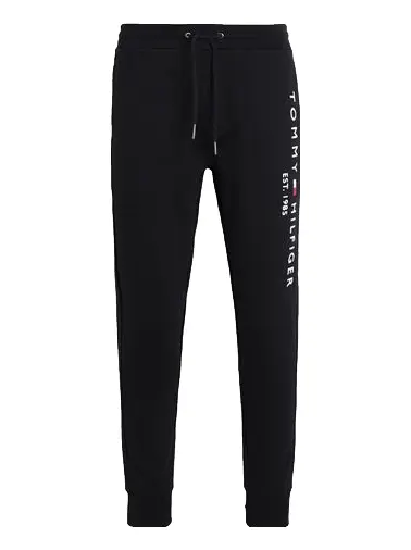 Tommy Hilfiger Tommy Logo Sweatpants Pants Size Cotton - Black