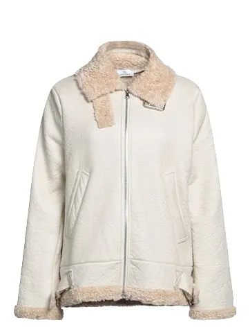 SIMONA A Jacket In Polyester And Elastane - Beige