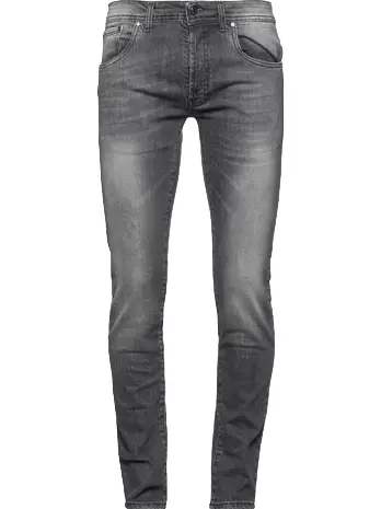 LIU •JO MAN Cotton-elastane Blend Jeans - Grey