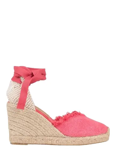 KANNA Open Espadrilles - Red