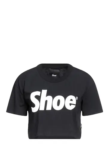 SHOE Crop T-shirt - Black