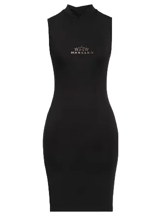 MANGANO Mini Bodycon Dress - Black