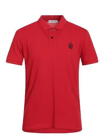 TRUSSARDI Polo Shirt Size Cotton - Red