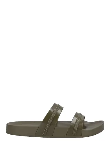 HVN X ANCIENT GREEK SANDALS Rubber Slides - Green