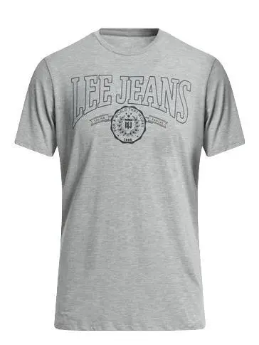 LEEM T-shirt Size Cotton, Elastane - Grey