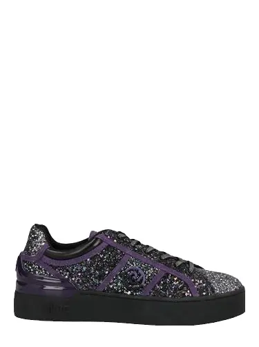 LIU •JO Low-top Flatform Sneakers - Black