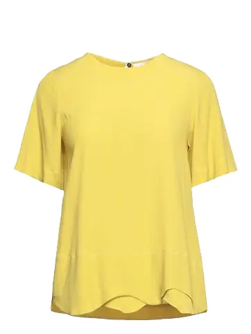 GLANSHIRT Crepe Top - Yellow