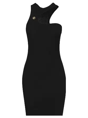 ODI ET AMO Mini Cotton Dress - Black