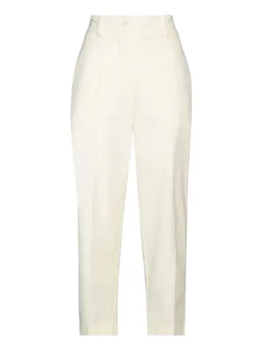 SOLOTRE Cotton Chinos - White