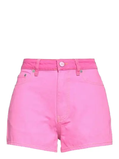 GANNI Organic Cotton Shorts - Pink