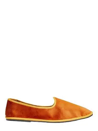 8 BY YOOX Velvet Friulane Slippers - Orange