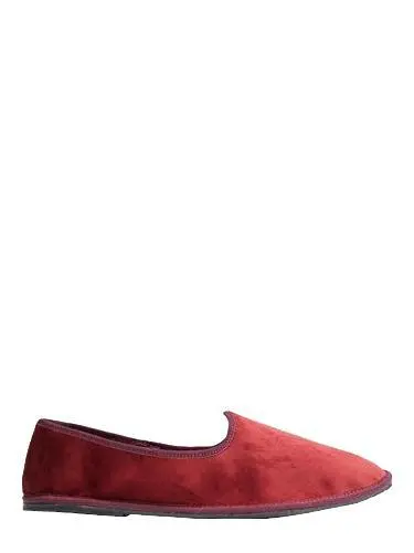 8 BY YOOX Velvet Friulane Slippers - Red
