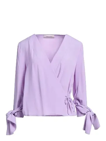 TWENTY EASY BY KAOS Crepe Top - Purple