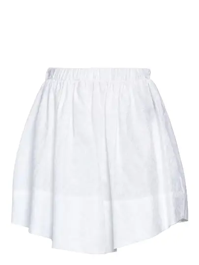 Federica Tosi Mini Circle Skirt - White