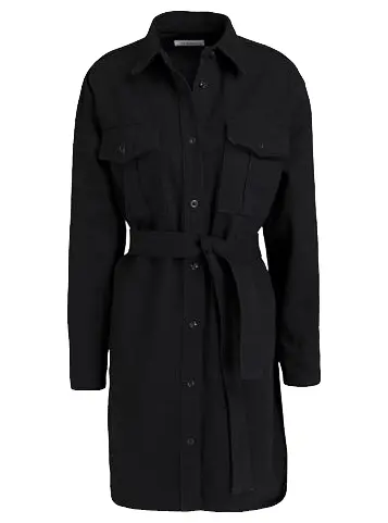 Rag & Bone Mini Shirt Dress - Black