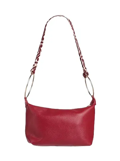 ANITA BILARDI Leather Shoulder Bag - Red