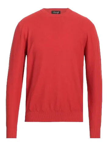 DRUMOHR Knitted Sweater - Tomato Red