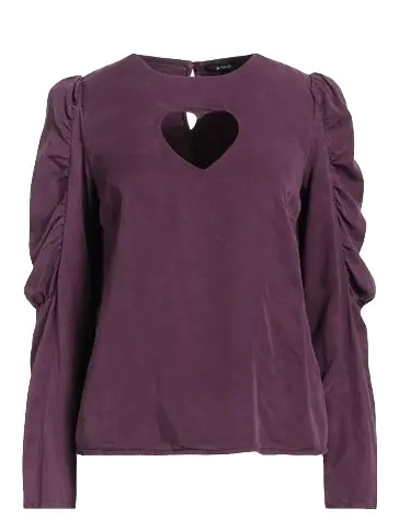 Desigual Tencel Lyocell Top - Purple