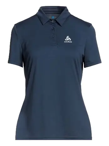 ODLO Polo Shirt With Brand Logo - Blue