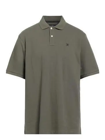 HACKETT Polo Shirt Military Size Cotton - Green