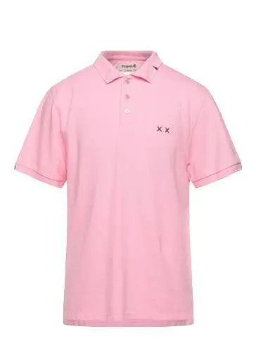 PROJECT E Polo Shirt Size Cotton - Pink