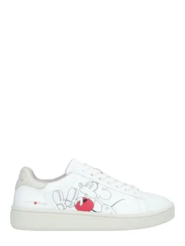 MOACONCEPT Soft Leather Sneakers - White