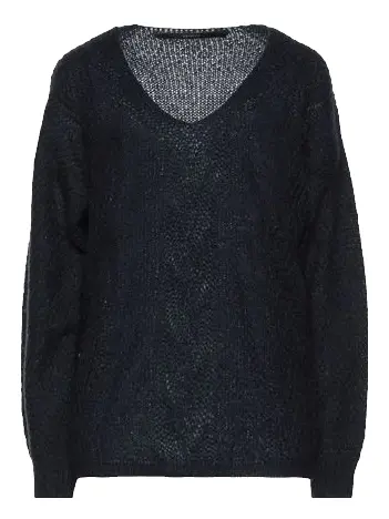 BELLWOOD V-neck Long Sleeve Sweater - Blue