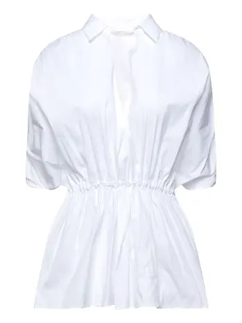 XACUS Peplum Top - White