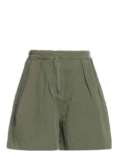 SAMSØE Φ SAMSØE Gabardine Shorts - Green
