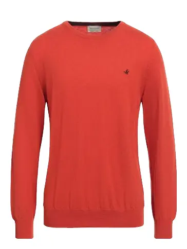 BROOKSFIELD Virgin Wool Sweater - Orange
