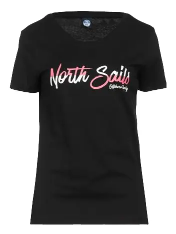 NORTH SAILS Logo-print Cotton T-shirt - Black