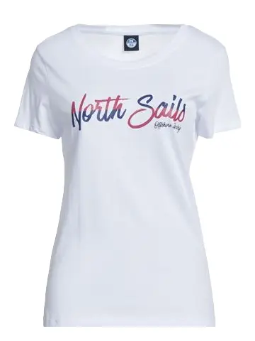 NORTH SAILS Logo-print Cotton T-shirt - White