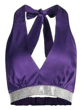 VICOLO Crop Top - Purple