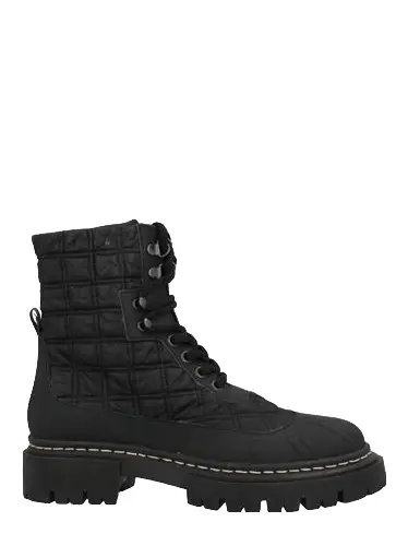 ANAKI PARIS Textile Combat Boots - Black