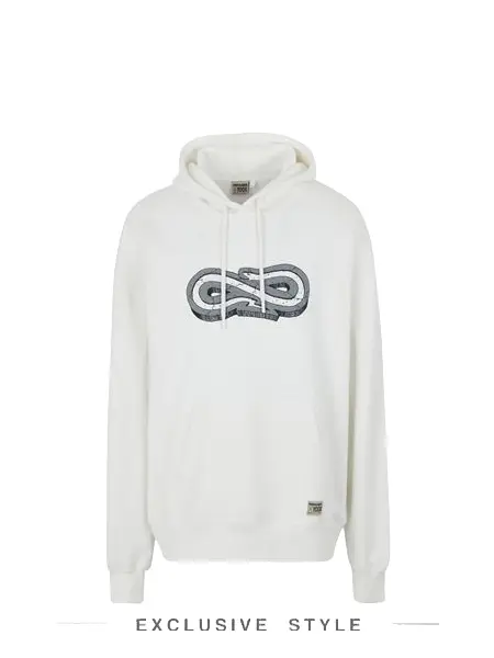 PROPAGANDA X YOOX Heavy Cotton Hooded Sweatshirt - White