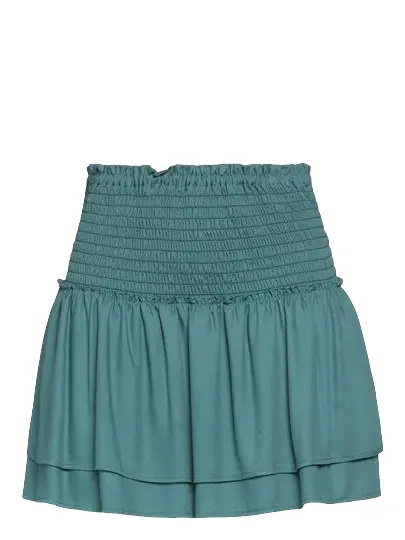 VICOLO Mini Skirt Viscose - Green